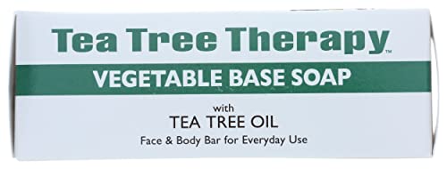 Tea Tree Therapy Vegetable Base Soap - 3.9 Oz