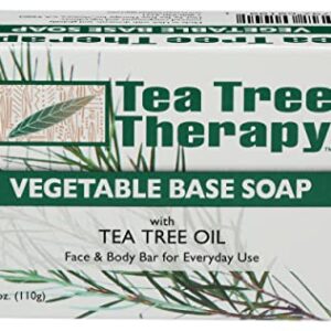 Tea Tree Therapy Vegetable Base Soap - 3.9 Oz