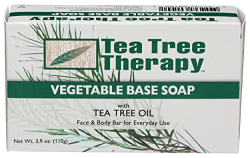 Tea Tree Therapy Vegetable Base Soap - 3.9 Oz