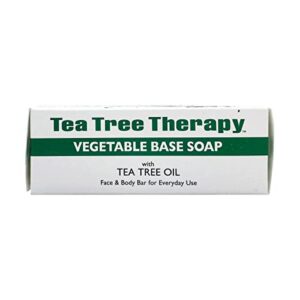 Tea Tree Therapy Vegetable Base Soap - 3.9 Oz