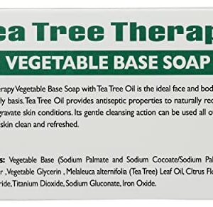 Tea Tree Therapy Vegetable Base Soap - 3.9 Oz