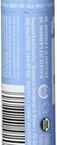 Dr. Bronner's Organic Lip Balm - Naked - 0.15 oz