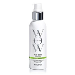 color wow dream cocktail kale infused – 50% stronger hair in a single use; clinically proven to reduce breakage by 50%; powerful heat protectant; helps repair split ends