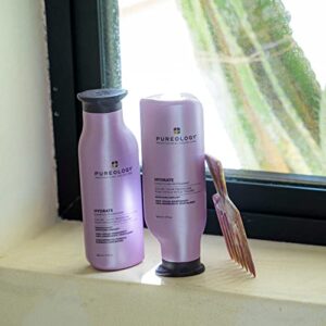 Pureology Hydrate Moisturizing Shampoo | For Medium to Thick Dry, Color Treated Hair | Sulfate-Free | Vegan