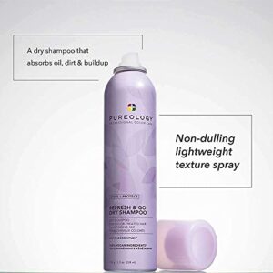 Pureology Style + Protect Refresh & Go Dry Shampoo | For Oily, Color-Treated Hair | Volumizing & Protective Dry Shampoo | Silicone-Free | Vegan | Updated Packaging | 5.3 Oz. |