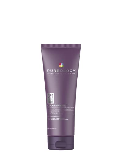 Pureology Color Fanatic Instant Deep-Conditioning Hair Mask | Restore & Strengthen | Maintain Beautiful Color | Vegan, 6.8 Fl Oz (Pack of 1)