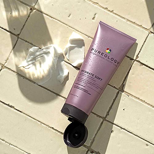 Pureology Hydrate Soft Softening Treatment For Dry, Color-Treated Hair Nourishing Treatment Adds Softness, Sulfate-Free, Vegan, 6.7 Fl. Oz.