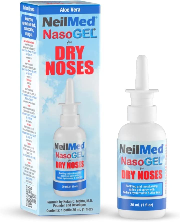 NeilMed Nasogel Drip Free Gel Spray, 1 Fluid Ounce