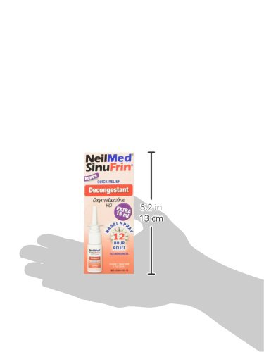 NeilMed SinuFrin Decongestant 0.5 Fluid Ounce (15 mL) (packaging may vary)