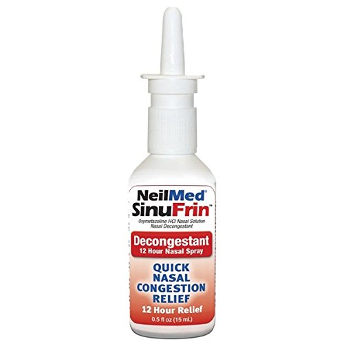 NeilMed SinuFrin Decongestant 0.5 Fluid Ounce (15 mL) (packaging may vary)