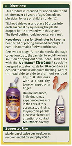 NeilMed Clearcanal Ear Wax Removal Complete Kit 2.5oz (75mL)