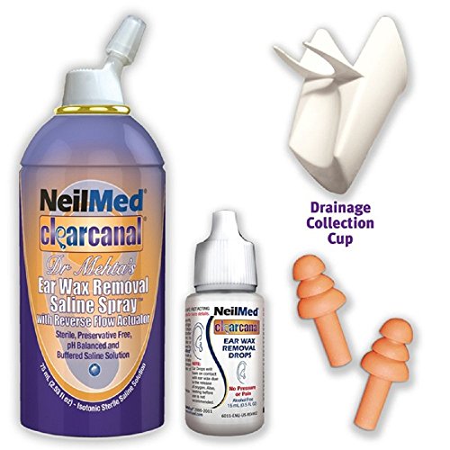 NeilMed Clearcanal Ear Wax Removal Complete Kit 2.5oz (75mL)