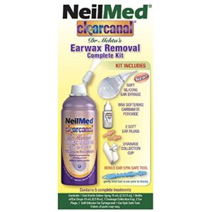 NeilMed Clearcanal Ear Wax Removal Complete Kit 2.5oz (75mL)