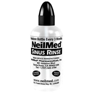 NeilMed Sinus Rinse Kit with Nasamist Extra Strength Hypertonic Saline Spray, 1 Count