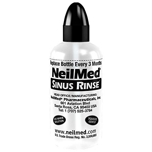 NeilMed Sinus Rinse Kit with Nasamist Extra Strength Hypertonic Saline Spray, 1 Count