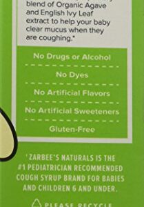 Zarbee'S Natura Children's Grape Flavor Cough Syrup + Mucus, 2 Ounce