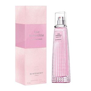 givenchy live irresi blossom crush for women eau de toilette spray 2.5 ounces, clear