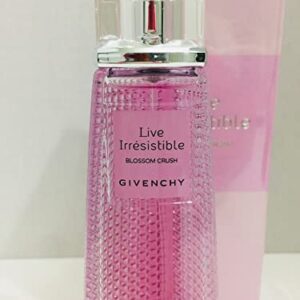 Givenchy Live Irresi Blossom Crush for Women Eau De Toilette Spray 2.5 Ounces, clear