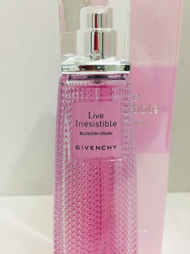 Givenchy Live Irresi Blossom Crush for Women Eau De Toilette Spray 2.5 Ounces, clear