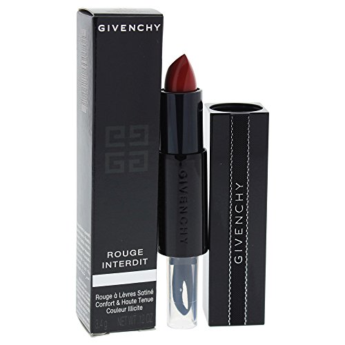 Givenchy Rouge Interdit Satin Lipstick for Women, 11 Orange Undergrond, 0.12 Ounce