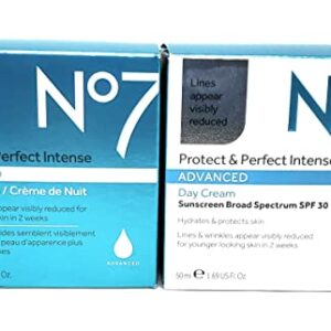 No7 Protect & Perfect Intense Day Cream + Protect & Perfect Intense Night Cream Advanced