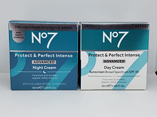 No7 Protect & Perfect Intense Day Cream + Protect & Perfect Intense Night Cream Advanced