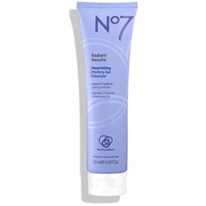 no7 radiant results nourishing melting gel cleanser 150ml