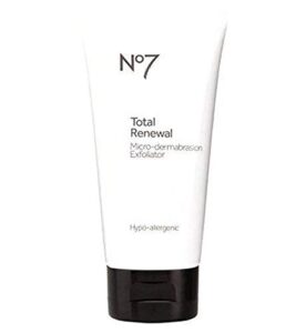 no7 total renewal micro-dermabrasion face exfoliator