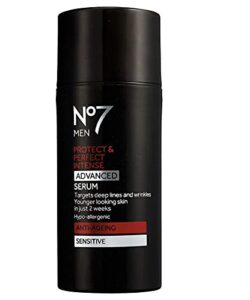 boots no7 men protect & perfect intense serum anti-aging