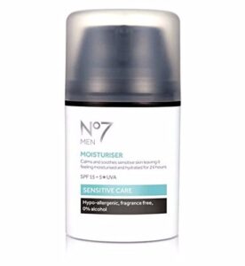 boots no7 men sensitive care moisturiser