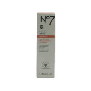 no.7 no7 instant results revitalizing peel off mask 2.5 fl oz