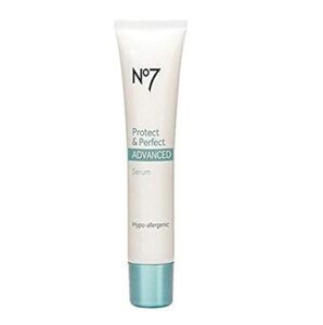 boots no7 protect & perfect advanced anti aging serum tube – 1 oz