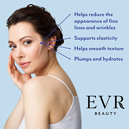 EVR Beauty Powerful Retinol and Collagen Anti Aging Face Cream for Mature Skin - Natural Deep Wrinkle Cream with Hyaluronic Acid for Women and Men of all Skin Types - Use Day and Night - 4 ounce