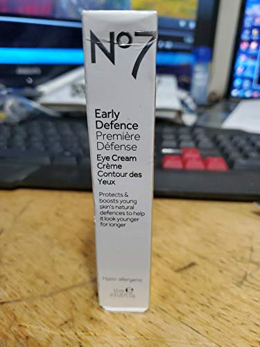 No7 Early Defence Eye Cream Hypo-Allergenic 0.5 oz