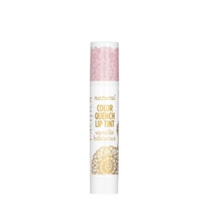 Pacifica Beauty, Color Quench Tinted Lip Balm, Vanilla Hibiscus, Coconut Oil, Cocoa Seed Butter, Vitamin E, Moisturizer, Dry Cracked Skin, Mineral Oil Free, Paraben Free, Vegan & Cruelty Free