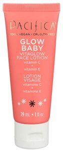 pacifica glow baby vitaglow face lotion mini, 1 fz