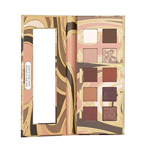 Pacifica Beauty, Cocoa Nudes Mineral Eyeshadow Palette, 10 Wearable Neutral Shades, Matte, Shimmer, Metallic, Eye Makeup, Longwearing and Blendable, Infused with Cocoa Butter, Vegan, Cruelty Free