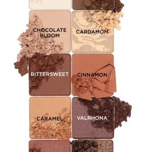 Pacifica Beauty, Cocoa Nudes Mineral Eyeshadow Palette, 10 Wearable Neutral Shades, Matte, Shimmer, Metallic, Eye Makeup, Longwearing and Blendable, Infused with Cocoa Butter, Vegan, Cruelty Free