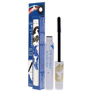 Pacifica Beauty Dream Big Lash Extending 7 in 1 Black Mascara, For Volume and Length, Lash Lift + Conditioning, Vitamin B + Coconut, Silicone, Sulfate + Paraben Free, Vegan and Cruelty Free