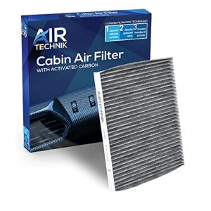 airtechnik cf12283 cabin air filter w/activated carbon | fits chrysler grand caravan 2021-2022, pacifica 2017-2021, voyager 2020-2022