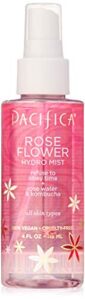 pacifica beauty rose flower hydro mist, 4 fluid ounce