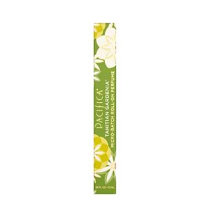 Pacifica Beauty Tahitian Gardenia Rollerball Clean Fragrance Perfume, Made with Natural & Essential Oils, 0.33 Fl Oz | Vegan + Cruelty Free | Phthalate-Free, Paraben-Free | Travel Size