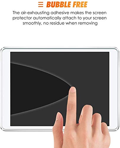 QQangell Screen Protector Compatible With Pacifica (10.1 Inch 2021-2023) Tempered Glass Screen protector foils