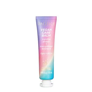 pacifica vanilla sheer lips & skin care balm, 0.43 fz