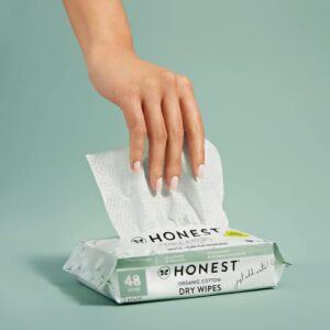 The Honest Company Dry Wipes, 192 wipes -48 Count (Pack of 4)