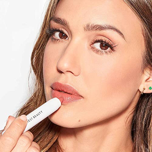 Honest Beauty Lip Crayon-Demi-Matte, Mulberry with Jojoba Oil & Shea Butter | Lightweight, High-Impact Color | EWG Certified + Dermatologist tested + Hypoallergenic & Cruelty free | 0.105 oz.