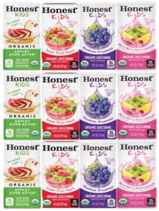 honest kids juice boxes, pack of 20