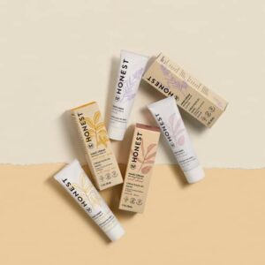 The Honest Company Moisturizing Hand Cream | Antioxidant-Packed for Dry Skin | Hypoallergenic, Dermatologist Tested, Cruelty Free | Lavender, 1.7 fl oz