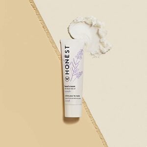 The Honest Company Moisturizing Hand Cream | Antioxidant-Packed for Dry Skin | Hypoallergenic, Dermatologist Tested, Cruelty Free | Lavender, 1.7 fl oz