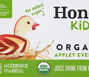 Honest Kids, Apple Juice Drink, 6 Fl Oz (Pack of 8)